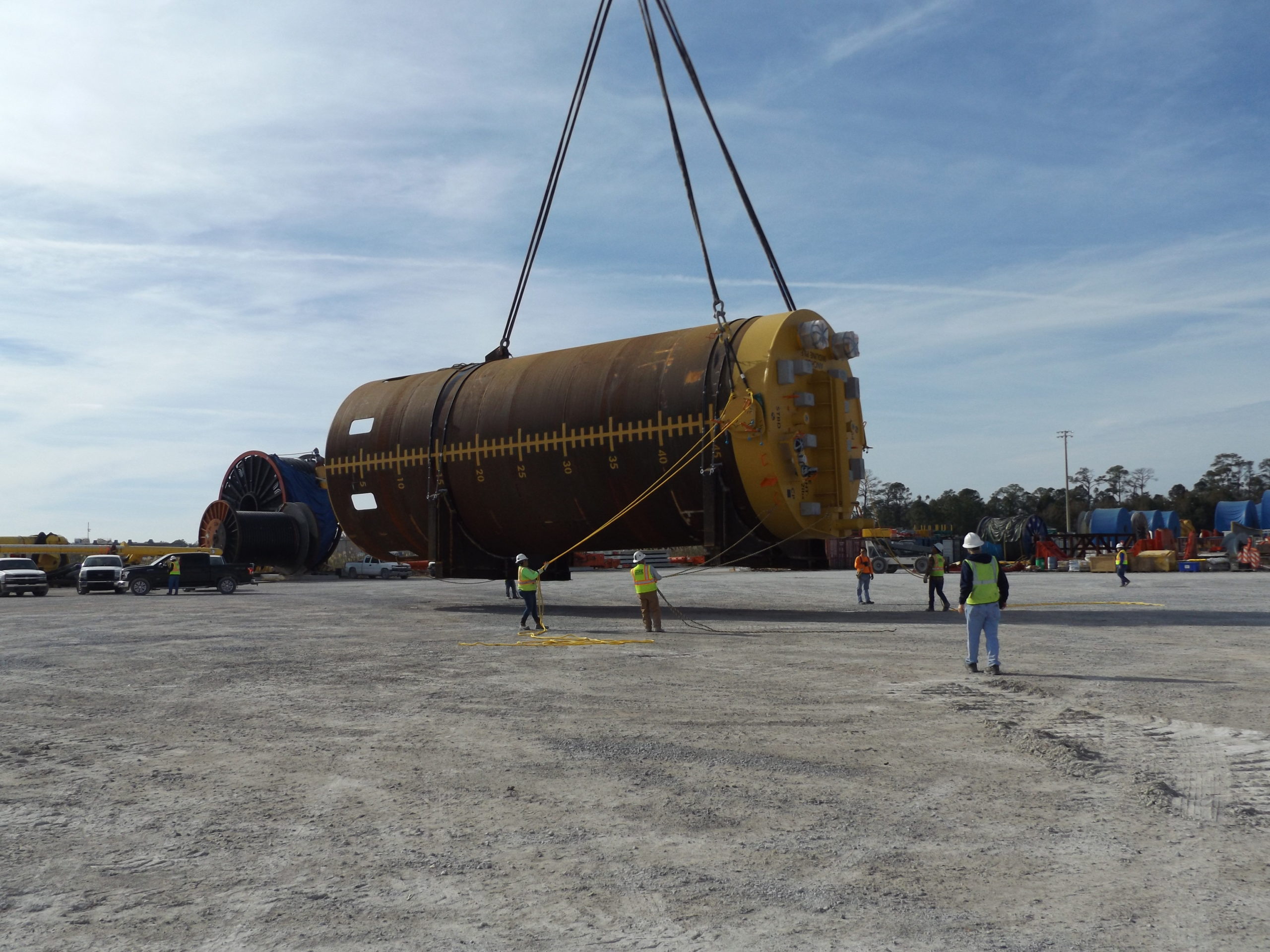 Suction Pile Loadout: February 2020 – CORE INDUSTRIES